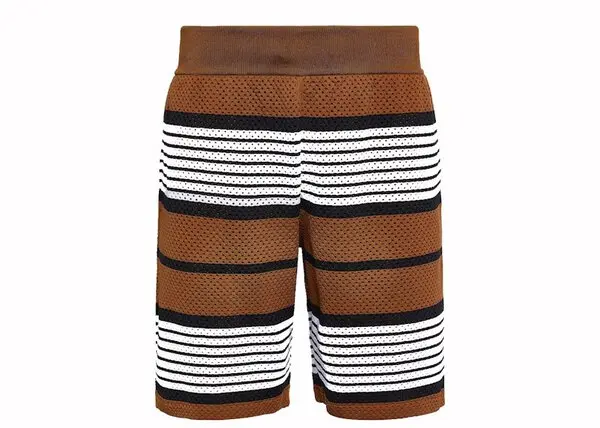 Burberry Striped Mesh Shorts