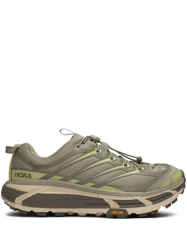 Hoka Mafate Three2 Seed Sneakers - Green