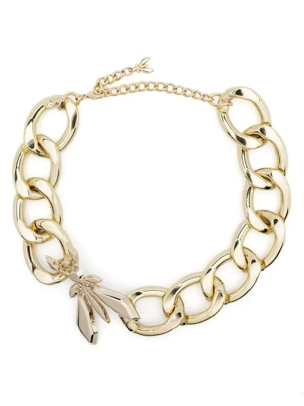 Patrizia Pepe Fly-appliqué Chain Necklace