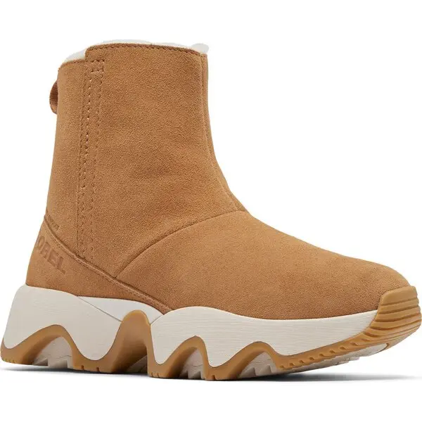 Sorel Kinetic Impact Short Waterproof Boots - Tawny Buff/ Gum
