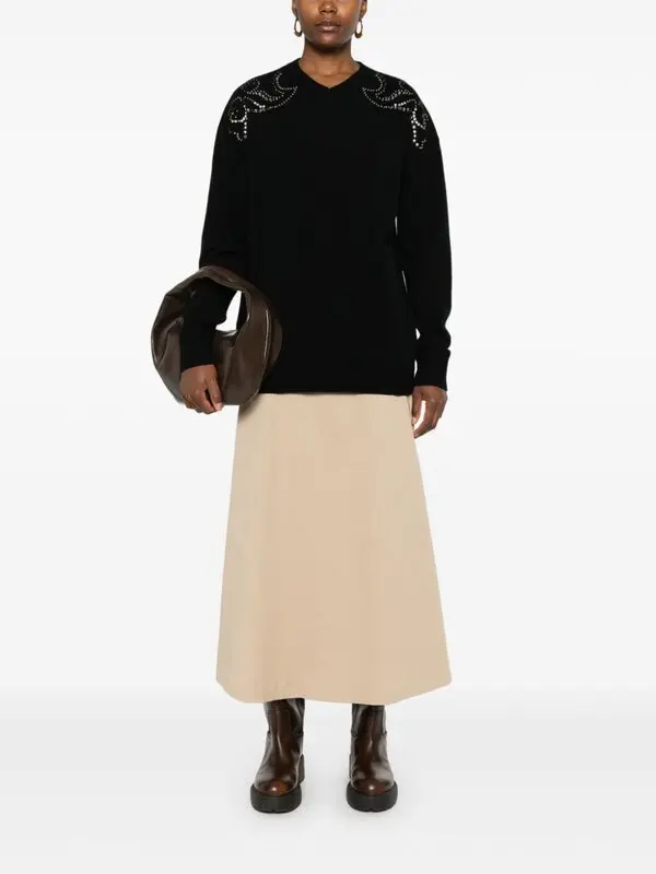 Dorothee Schumacher Embellished Statements Sweater