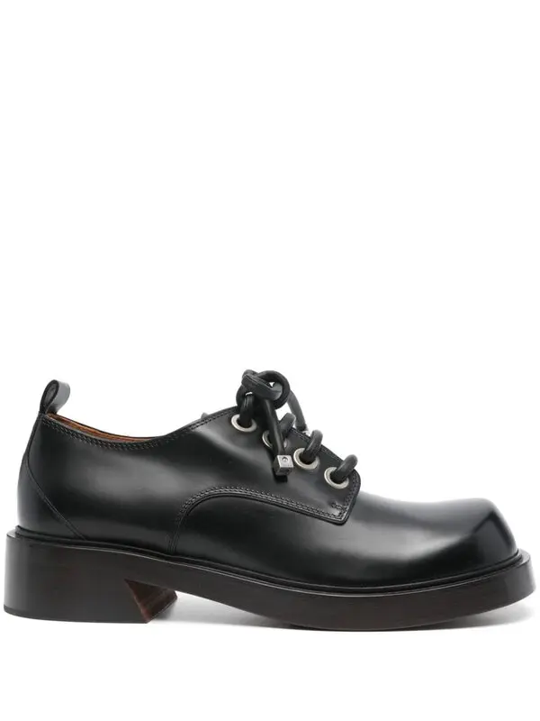 Alexander McQueen Lace-up Derby Shoes - Black