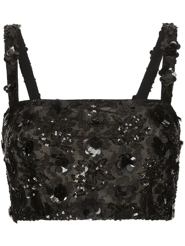 Dolce & Gabbana Sequined Bralette