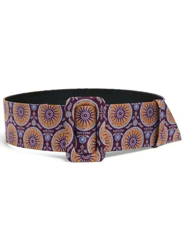La DoubleJ Sovereign Graphic Print Belt