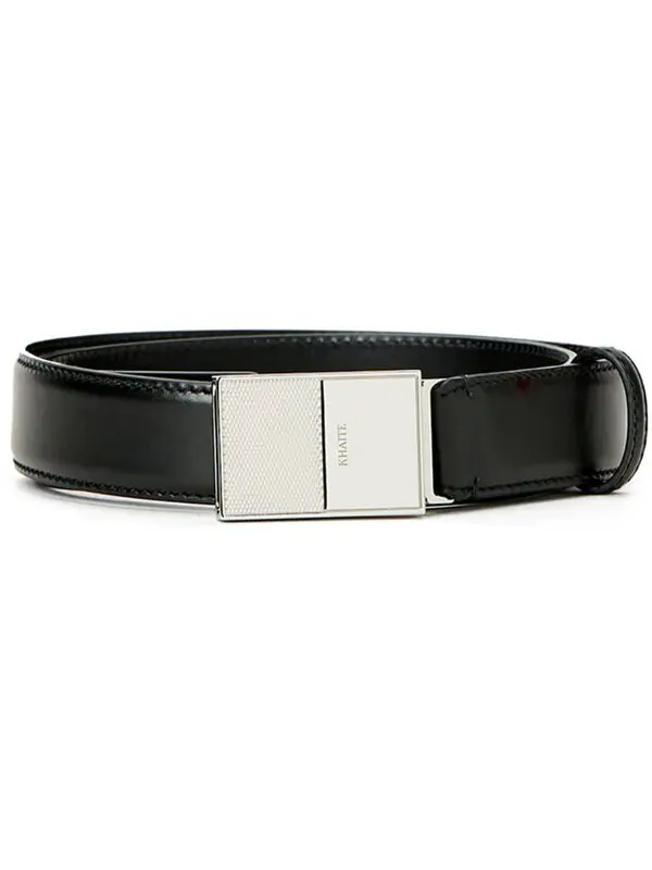 Khaite Elio Leather Belt - Black