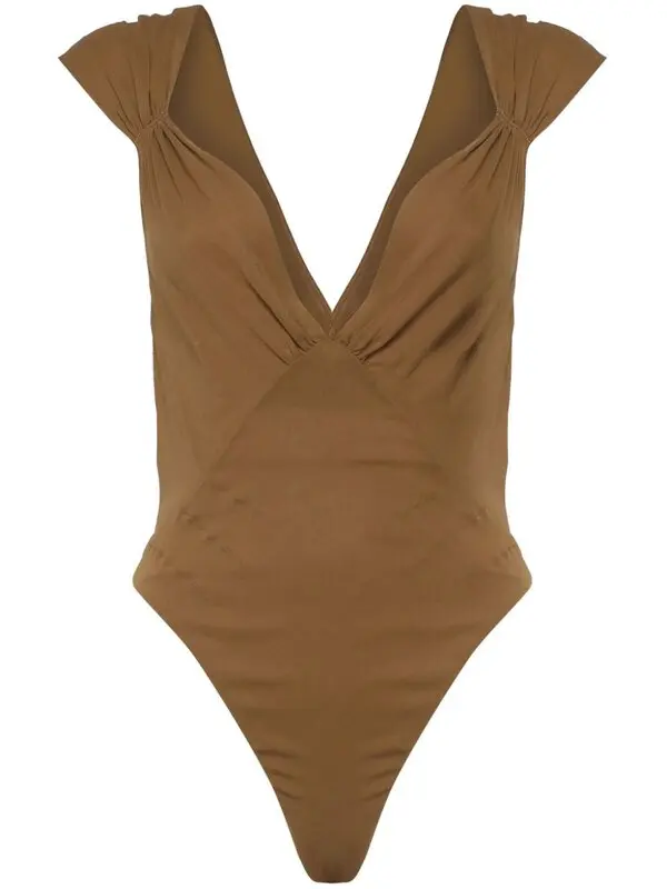 Saint Laurent Silk Blend Bodysuit