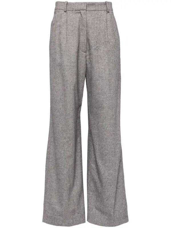 N.peal Florence Herringbone Trousers
