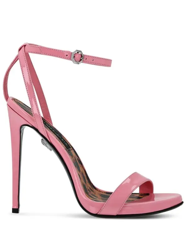 Philipp Plein 120mm Leopard-print Sandals