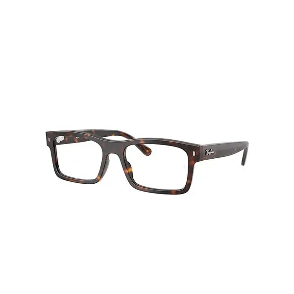 Ray-ban Optics Eyeglasses Frame Clear Lenses Polarized - Havana