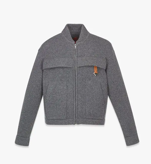Mcm Wool & Recycled Cashmere Cardigan