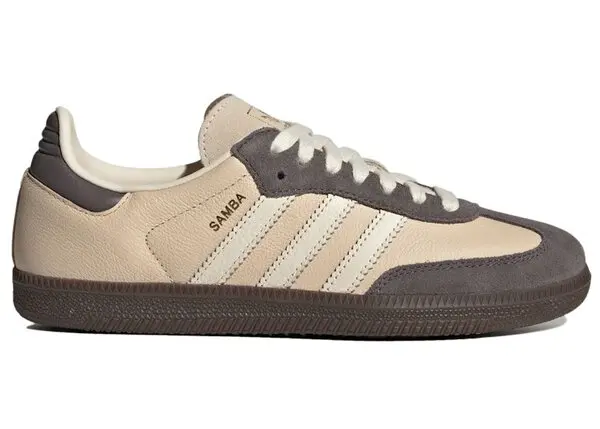 Adidas Samba Og Sneakers - Crystal Sand/cream White/charcoal