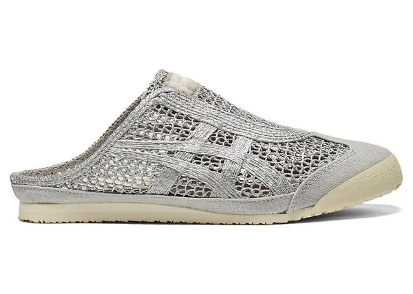 Asics Onitsuka Tiger Mexico 66 Sabotin Slides - Pure Silver