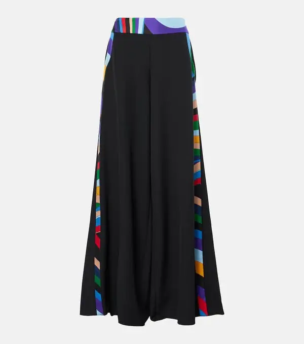 Emilio Pucci Iride Cady Palazzo Pants - Multicoloured