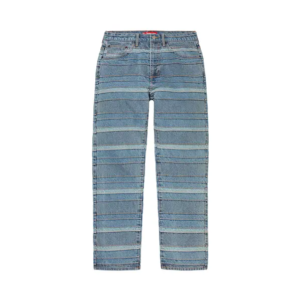 Supreme Layered Jeans - Blue