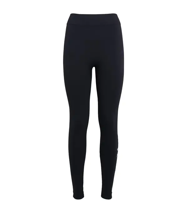 Max Mara Logo Leggings - Black