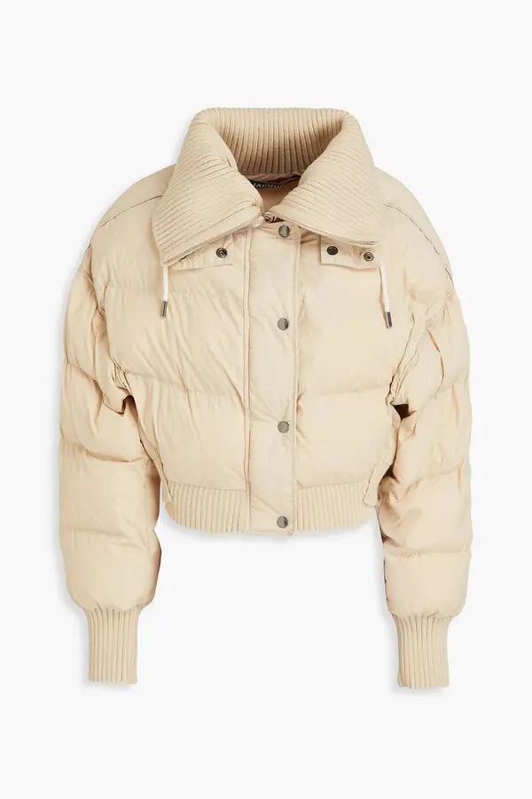 Jacquemus La Doudoune Layered Jacket - Beige