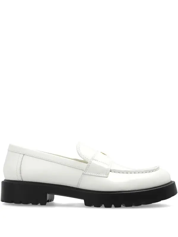 Tory Burch Lug Loafers - White