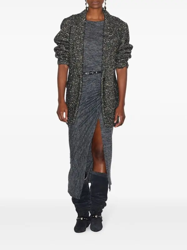 MARANT ETOILE Hayden Single-breasted Blazer - Black