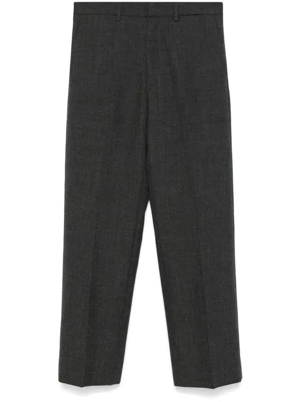 Miu Miu Logo-patch Trousers