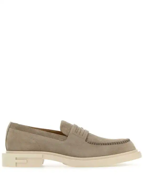 Fendi Frame Loafers In Neutrals - 60% Off | Editorialist