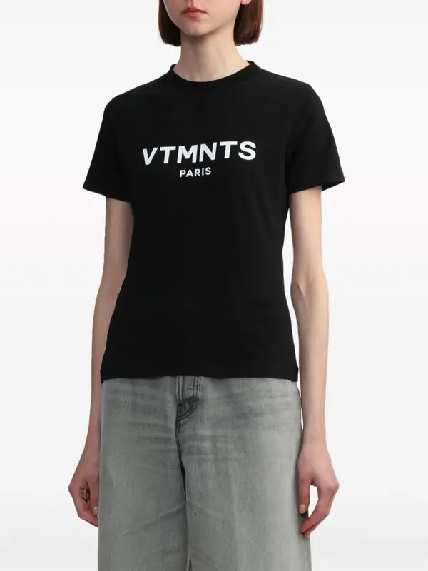 VTMNTS Logo-print T-shirt