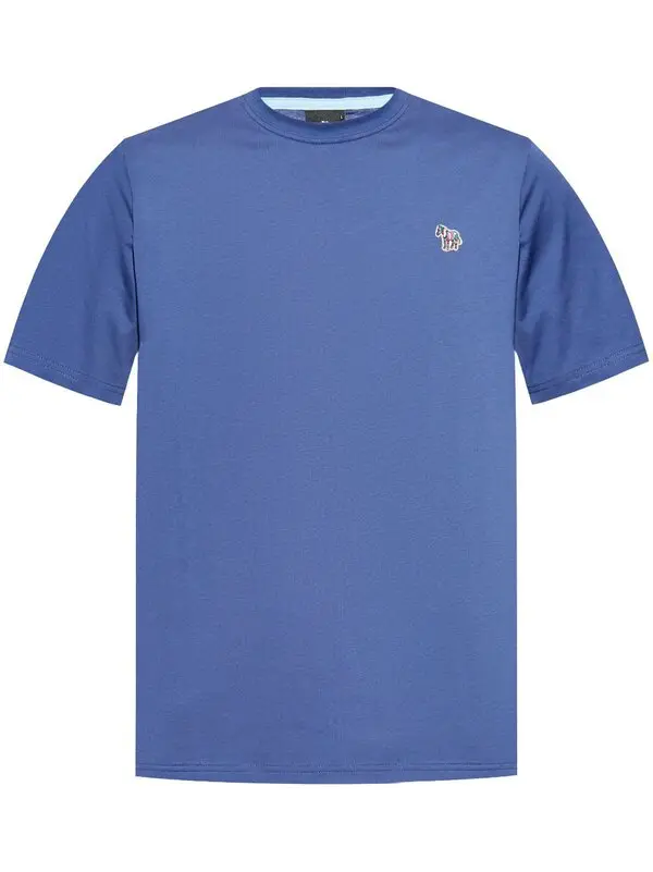 Paul Smith Zebra-appliqué Cotton T-shirt