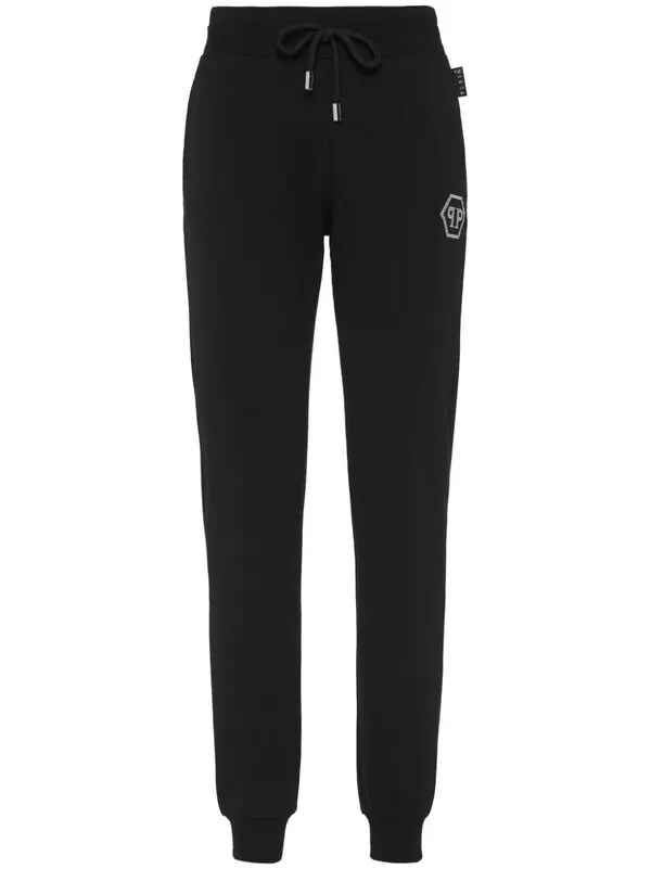 Philipp Plein Crystal-embellished Track Pants