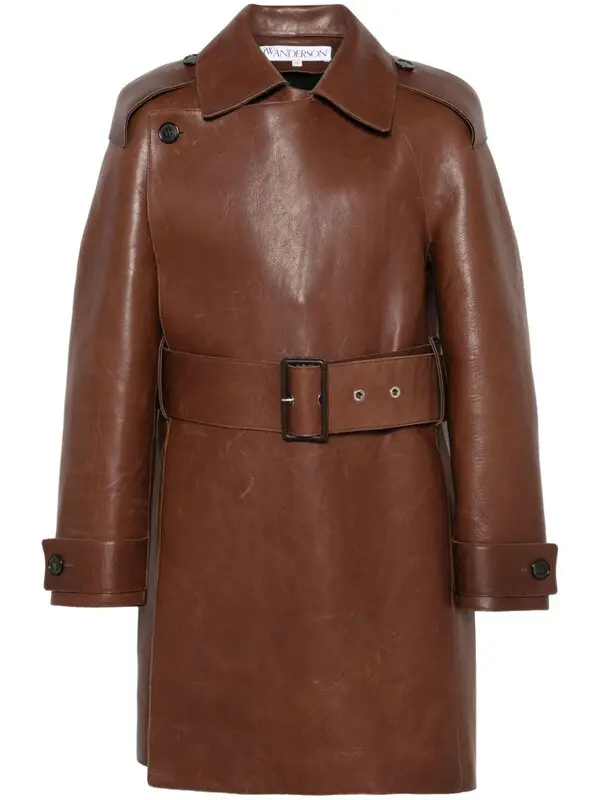 JW Anderson Leather Trench Coat