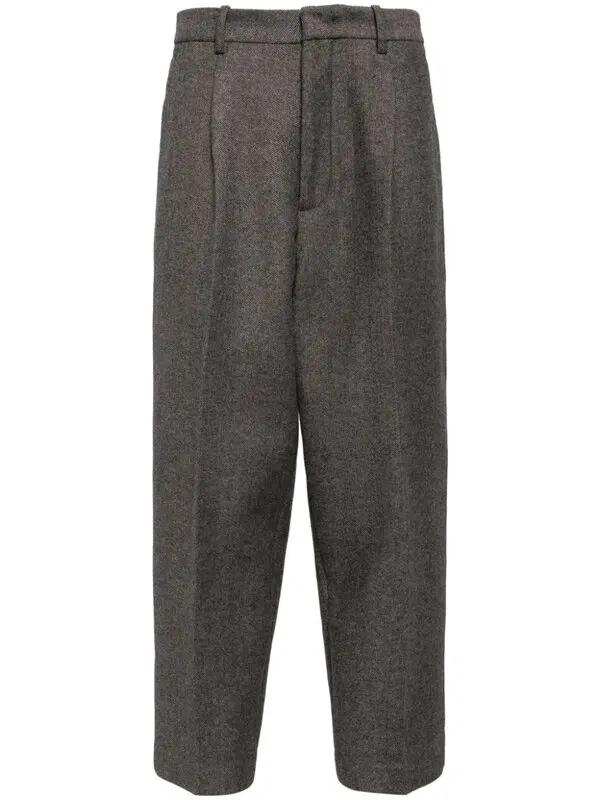 Helmut Lang Cropped Zoot Pants