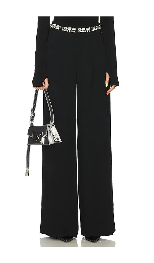 Cinq À Sept Rhinestone Chain Genna Pant