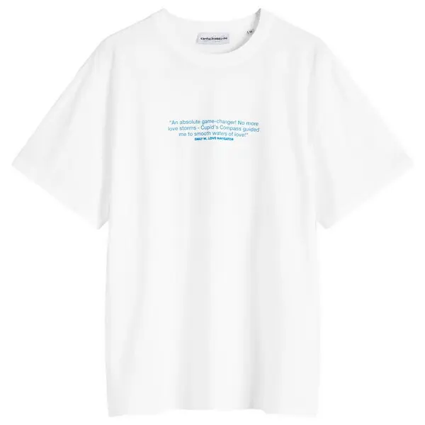 CARNE BOLLENTE Searching Romance T-shirt - White