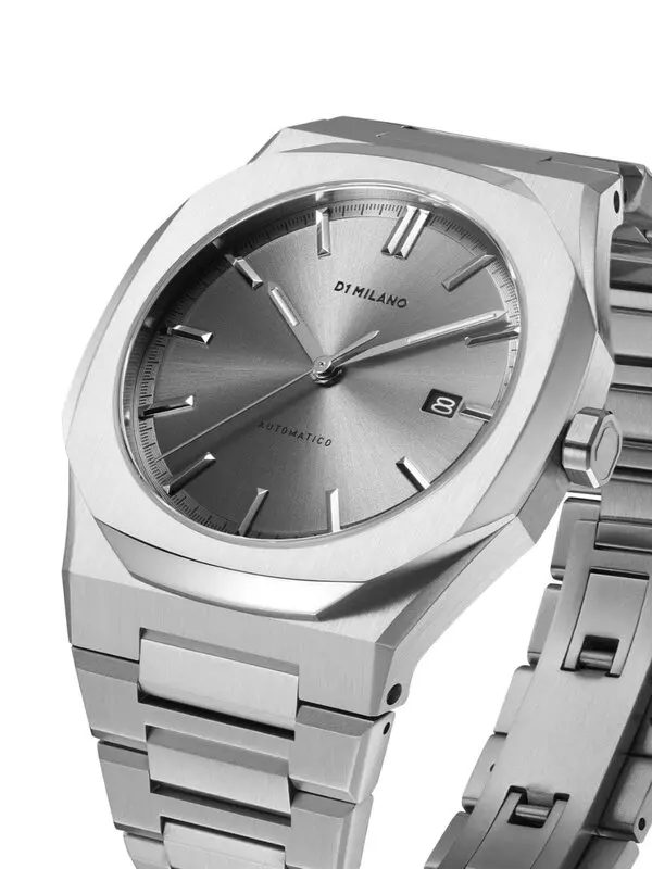 D1 MILANO Automatic 41.5mm Bracelet Watch - Grey