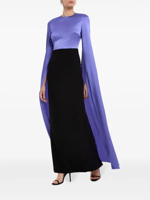 Solace London Adley Maxi Dress - Purple