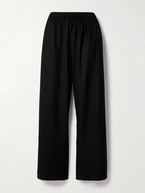 THE ROW Hubert Wool-twill Pants