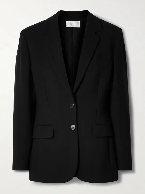 THE ROW Linda Wool-twill Blazer