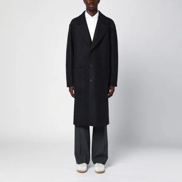 Harris Wharf London Single Breasted Long Coat