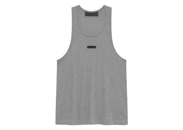 Fear Of God Essentials Triblend Tank Top - Dark Heather