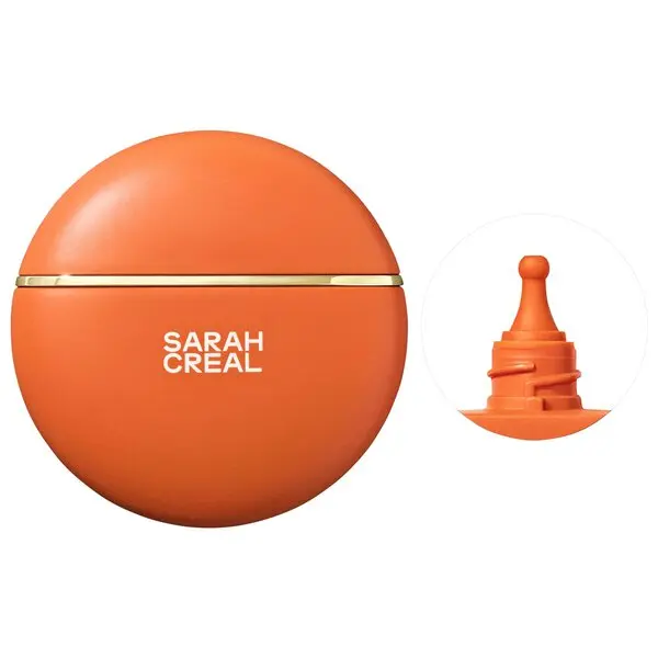 SARAH CREAL Brilliant Repair Shield Illuminating Broad Spectrum Face Mineral Sunscreen Serum Spf 50 - Staycation