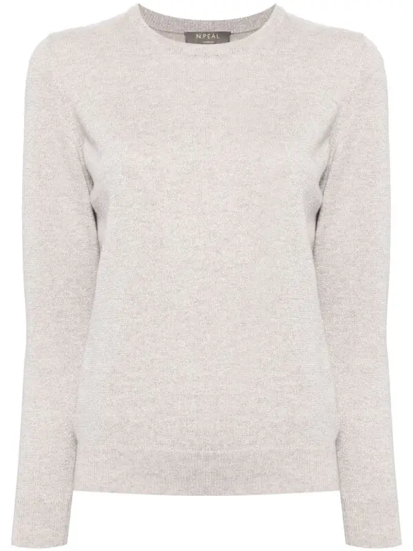 N.peal Crew-neck Jumper - Silver
