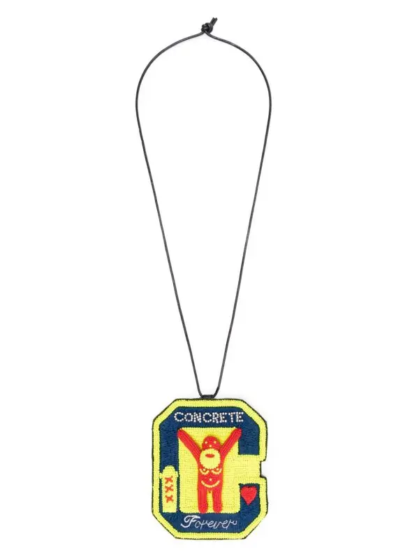 WALTER VAN BEIRENDONCK X Concrete 25y Forever Necklace - Yellow