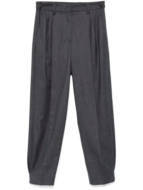 Brunello Cucinelli Pleat-detail Tailored Trousers