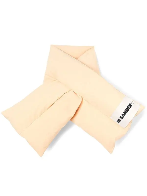 JIL SANDER Padded Down Scarf - Pink