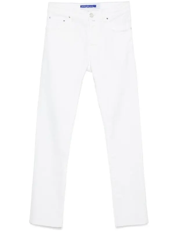 Jacob Cohen Bard Trousers - White