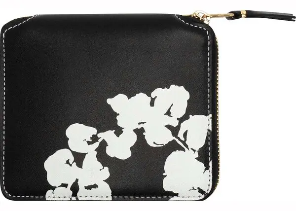DENIM TEARS X Comme Des Garcos Cotton Wreath Full Zip Around Wallet
