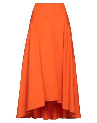 Fabiana Filippi Midi Flared Skirt - Orange