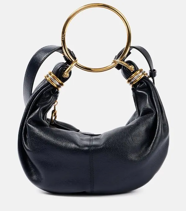 Chloé Small Leather Shoulder Bag - Blue