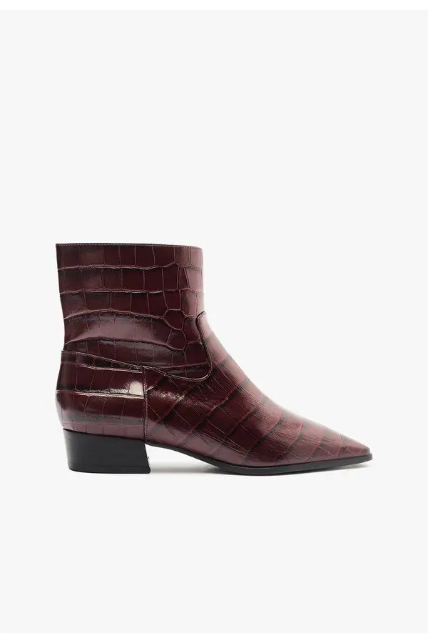 Schutz Helena Bootie - Natural
