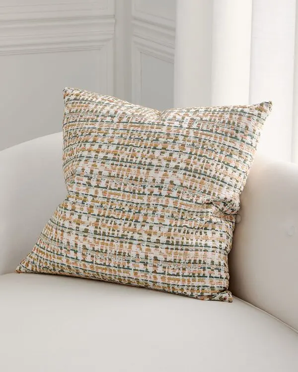 D.V. KAP HOME Mazzy Decorative Pillow, 24" Square