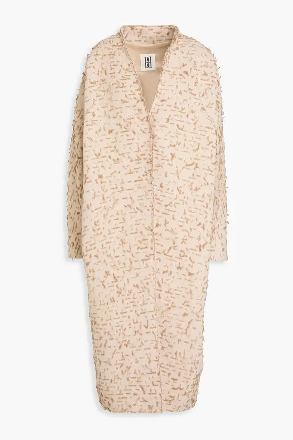 BY MALENE BIRGER Pomezia Fil Coupé Wool Coat