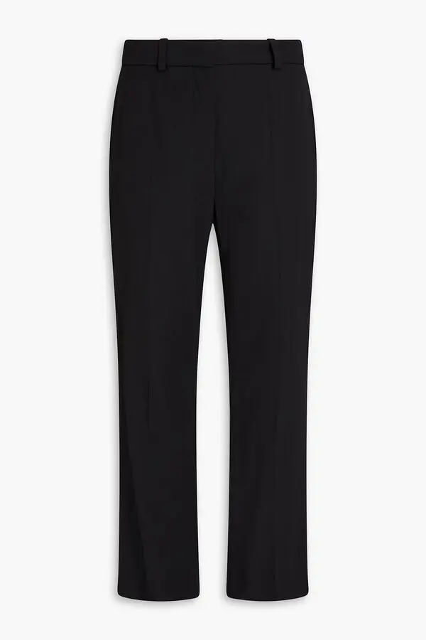 JOSEPH Talia Twill Kick-flare Trousers - Black